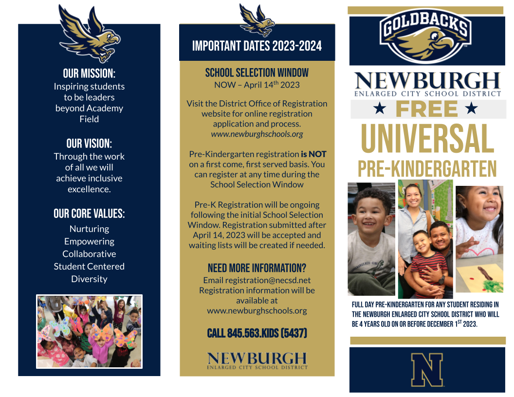 Program Information - Pre-K Program - NECSD