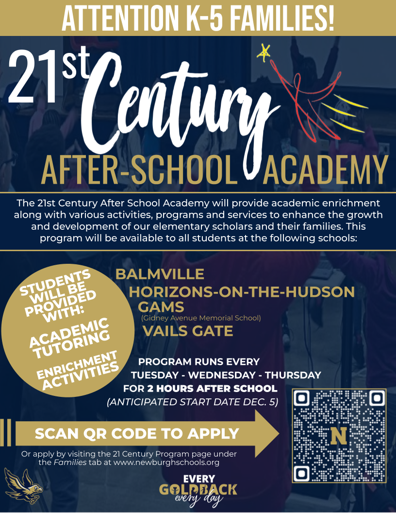 THE 21st CENTURY AFTER-SCHOOL PROGRAM IS BACK!- News - NECSD