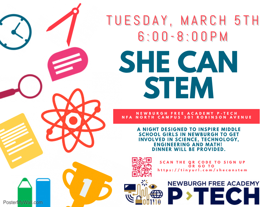 NFA P-TECH Invites Middle School Students to Participate In She Can ...