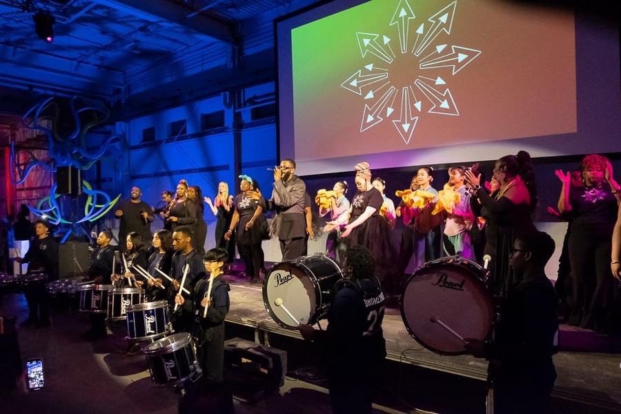 NECSD Empire Drumline Performs at Orange County Arts Gala - Newburgh ...