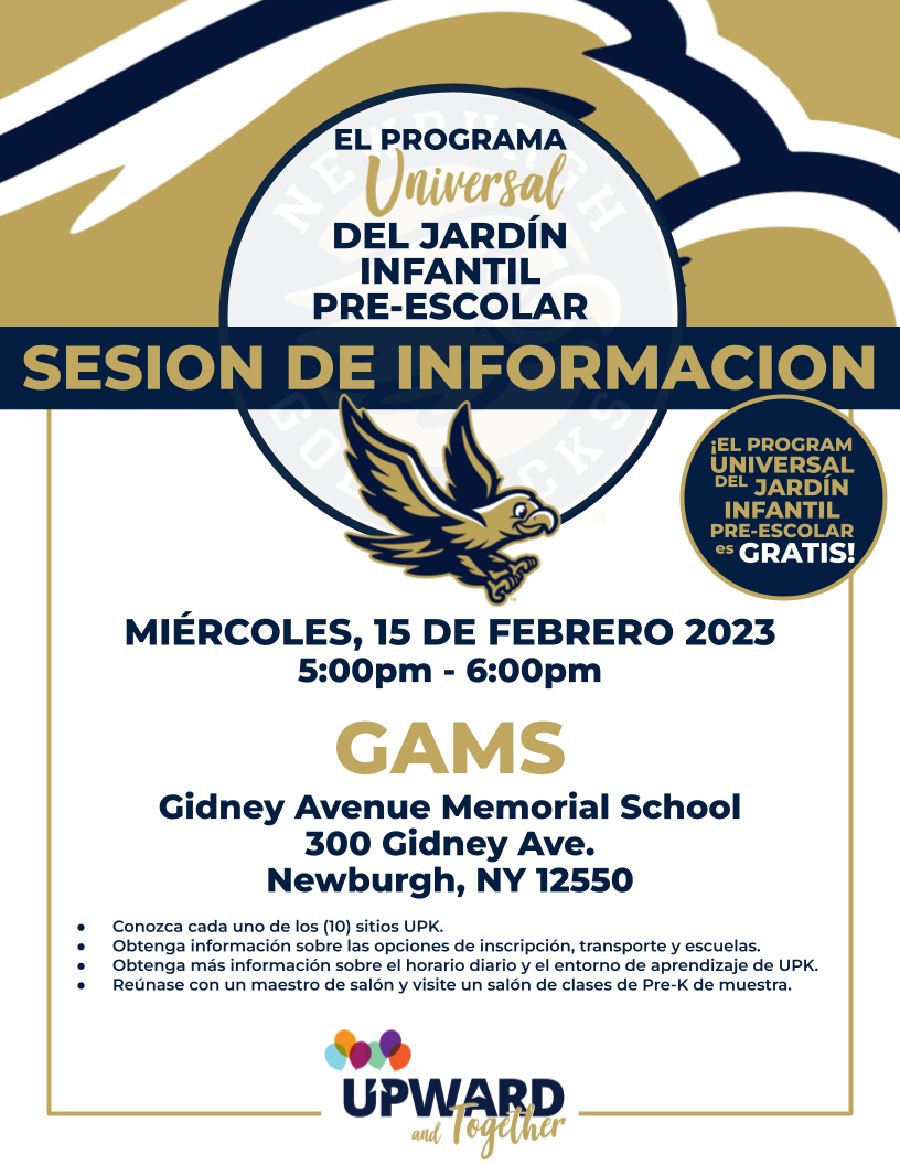 YOU'RE INVITED! COME LEARN ABOUT THE UNIVERSAL PRE-K PROGRAM ...